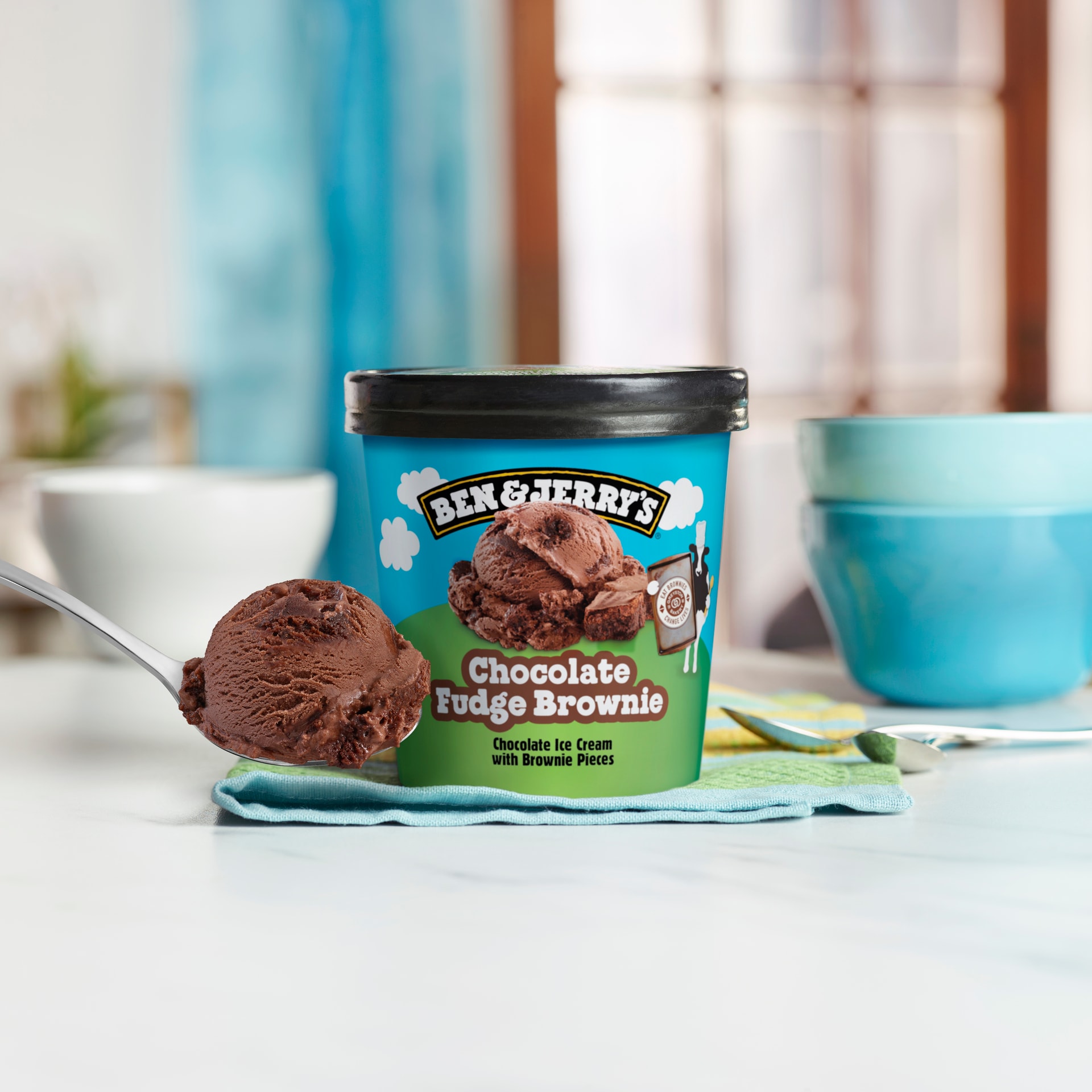 Ben and jerry's brownie store